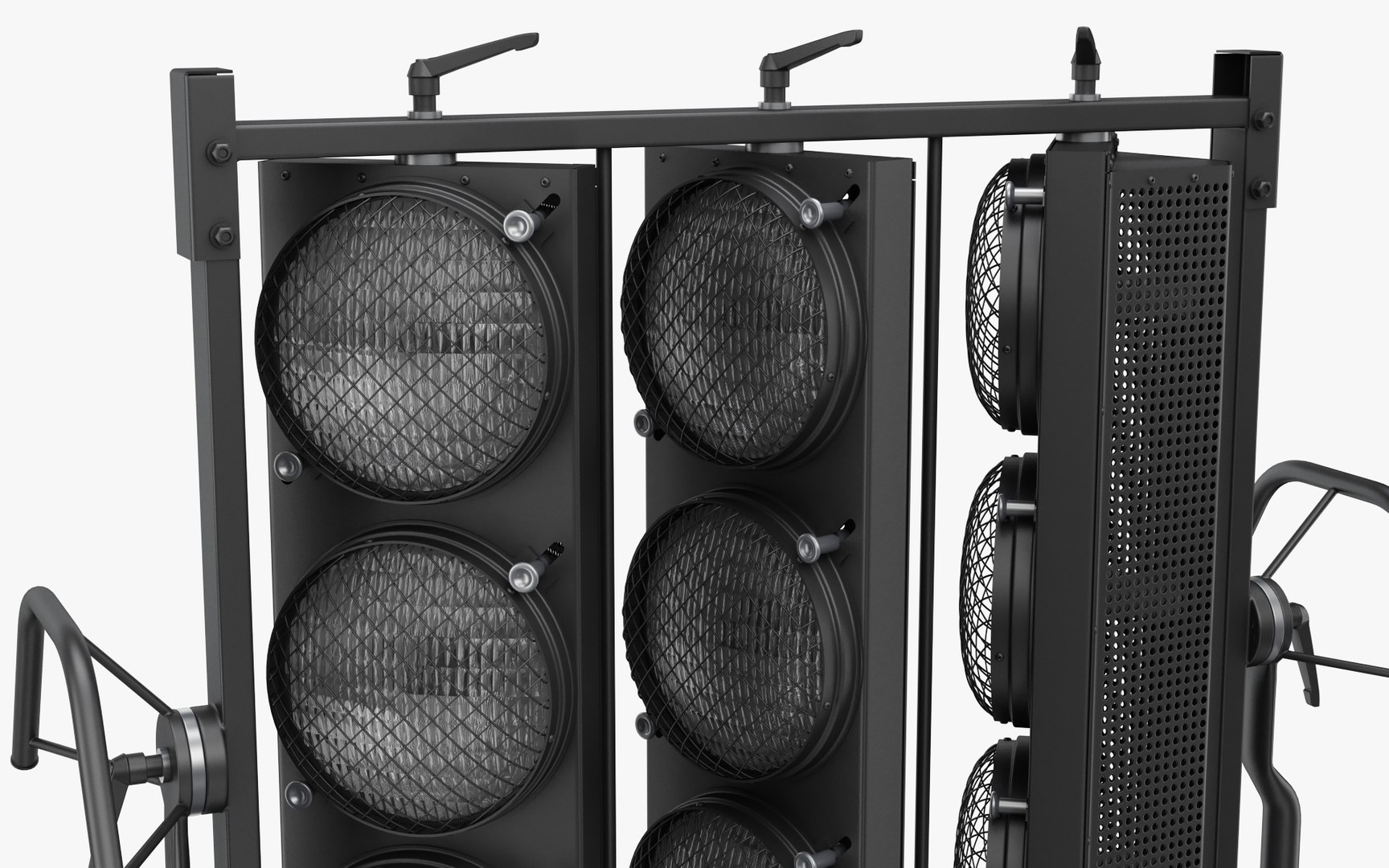 3D Maxi Brute Nine Light 9000 Watts Model - TurboSquid 1826752