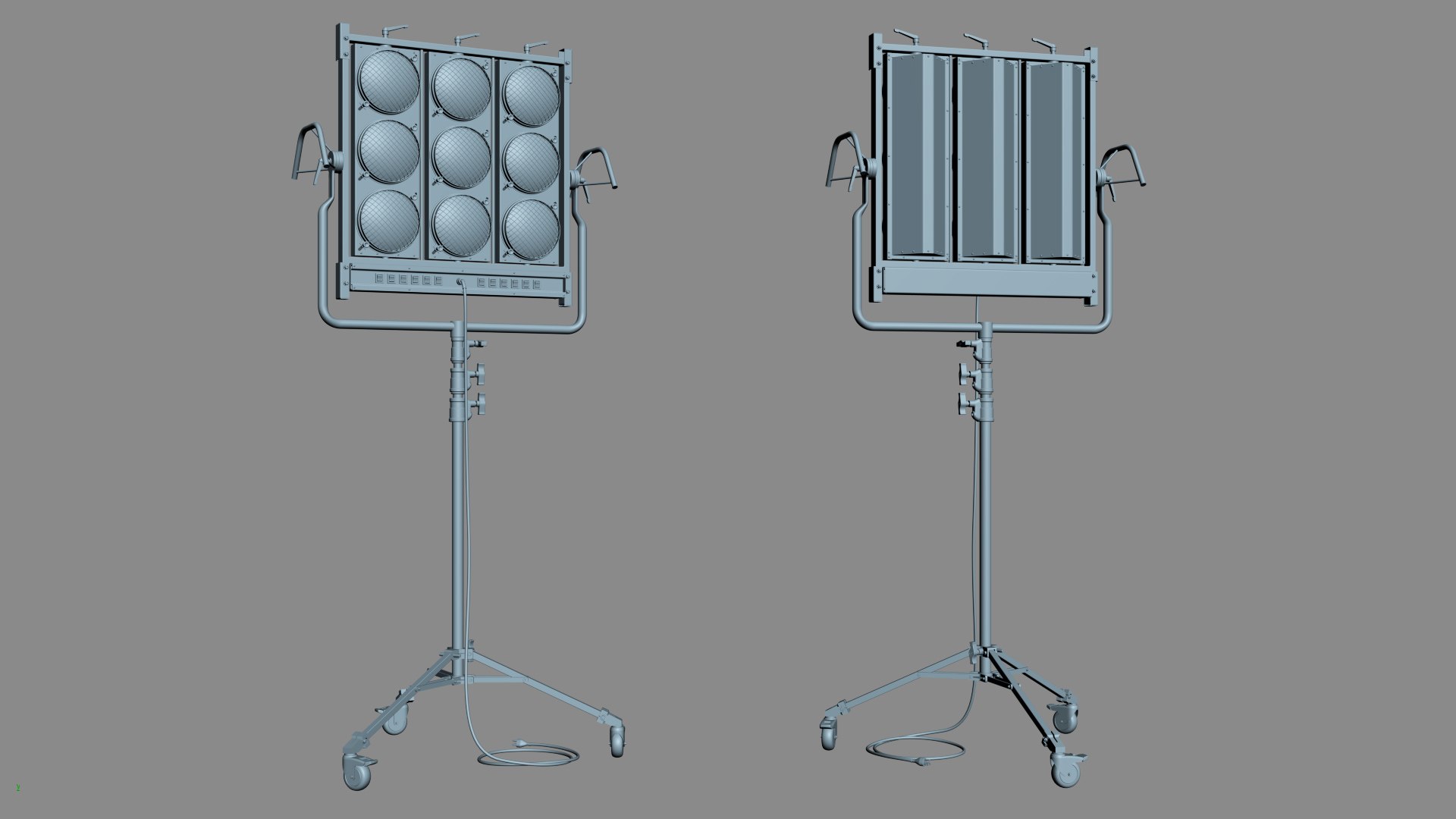 3D Maxi Brute Nine Light 9000 Watts Model - TurboSquid 1826752