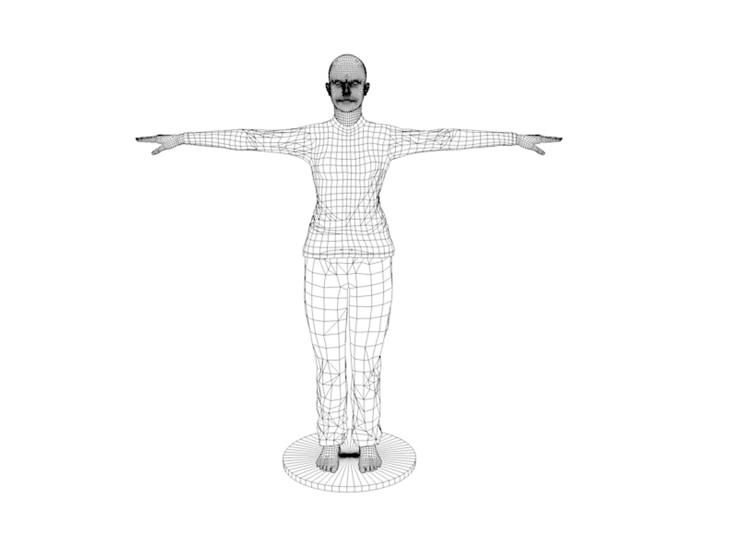 3d Rig Woman Mannequin