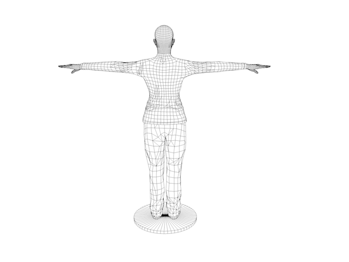 3d Rig Woman Mannequin