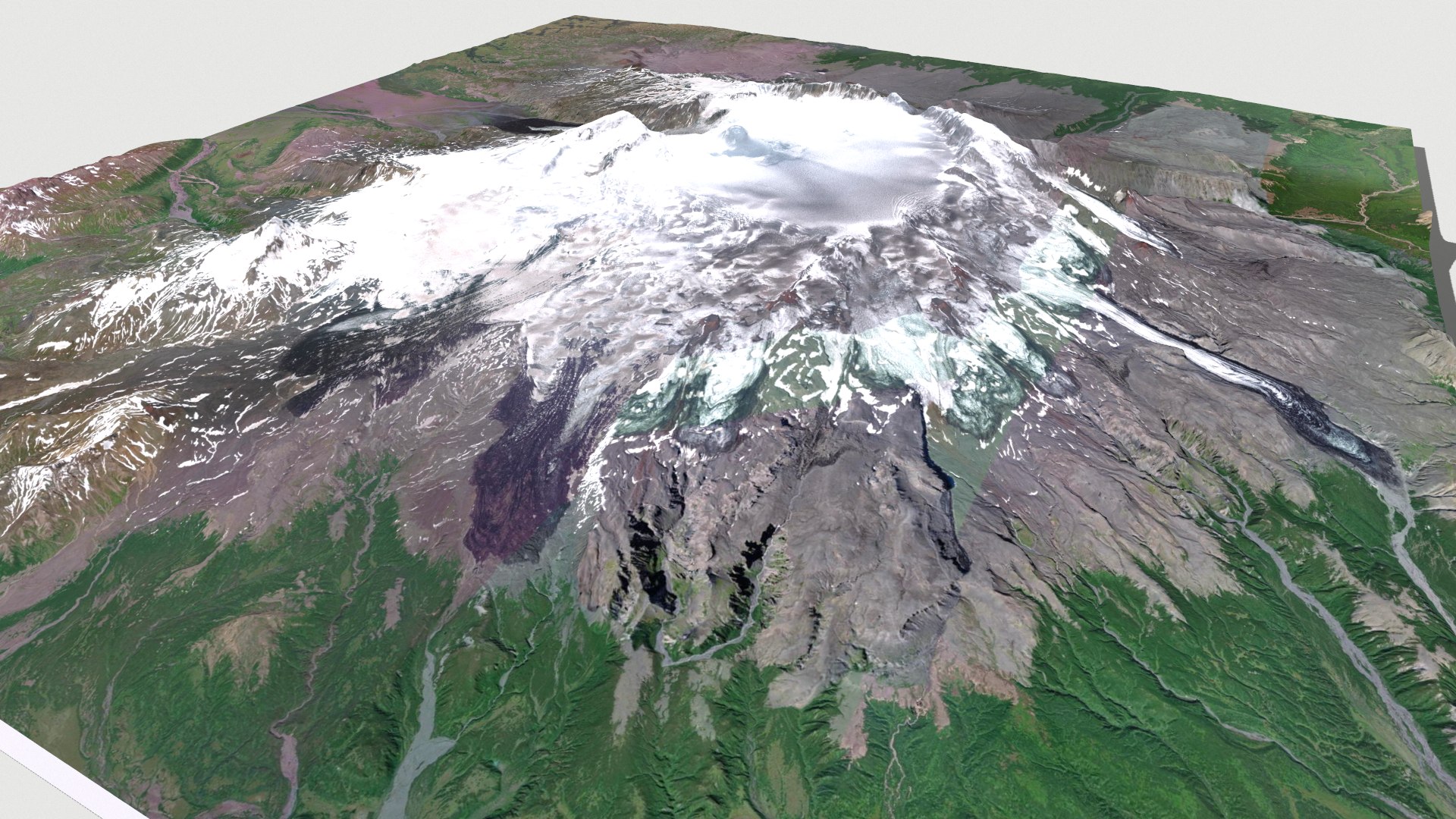 Veniaminov Volcano 3D - TurboSquid 2031535