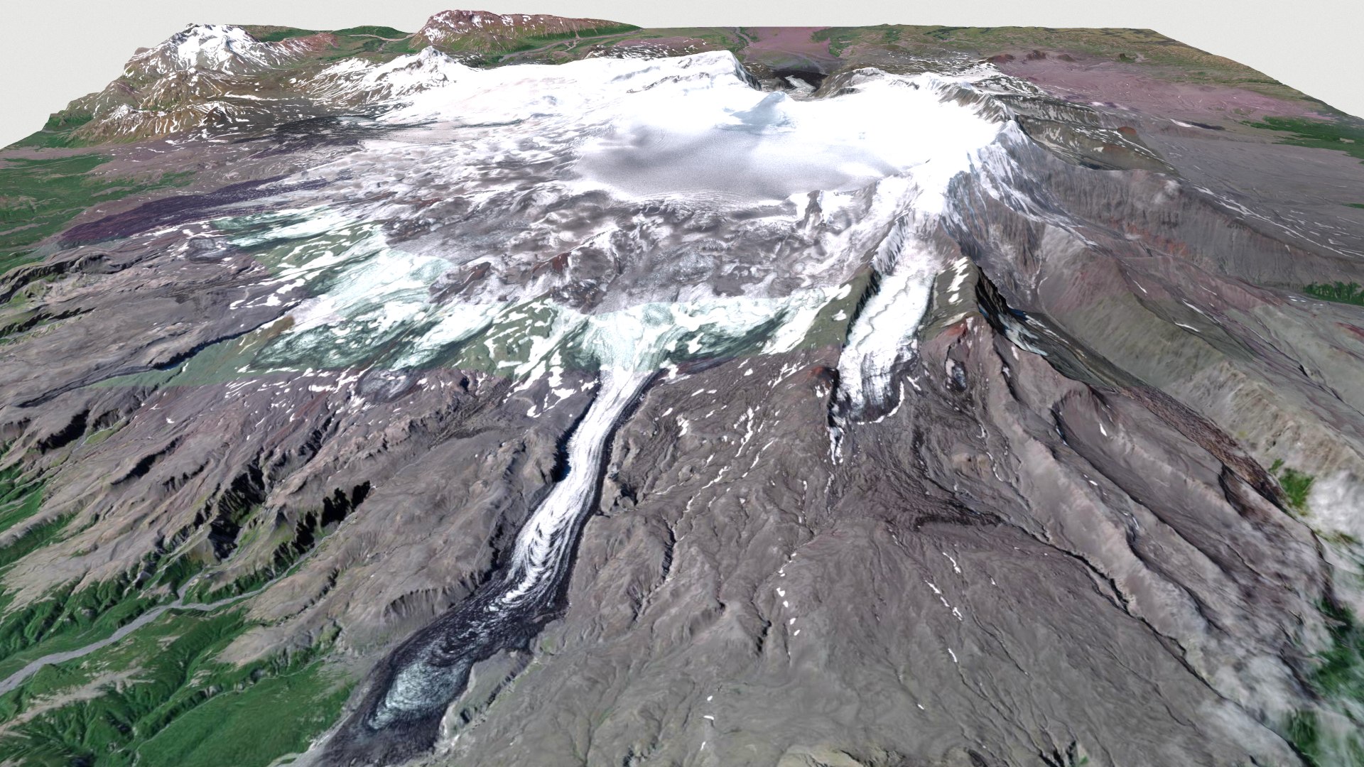 Veniaminov Volcano 3D - TurboSquid 2031535
