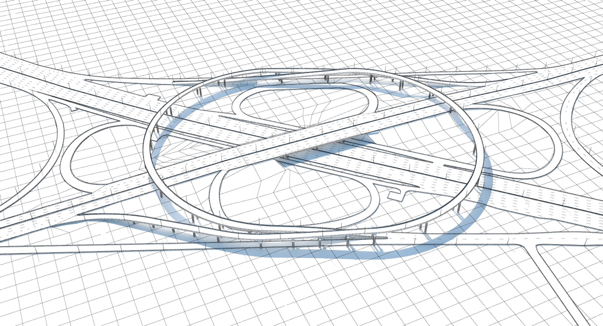 Highway Road Junction Max