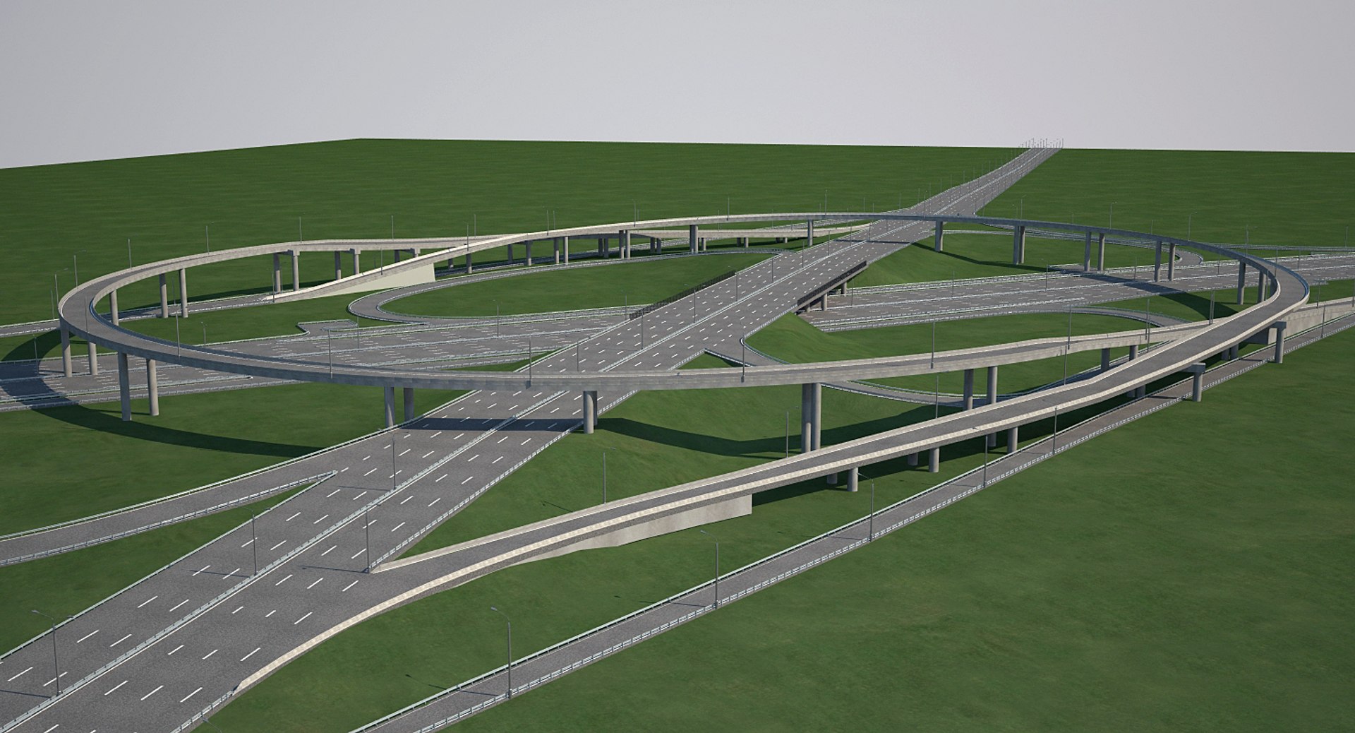 Highway Road Junction Max