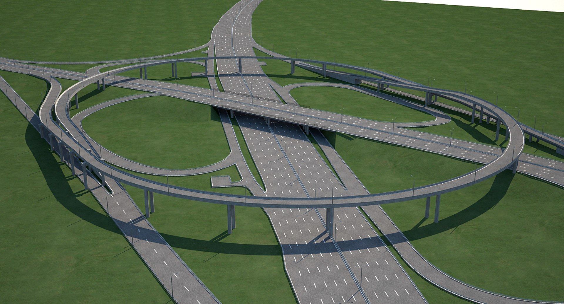 Highway Road Junction Max