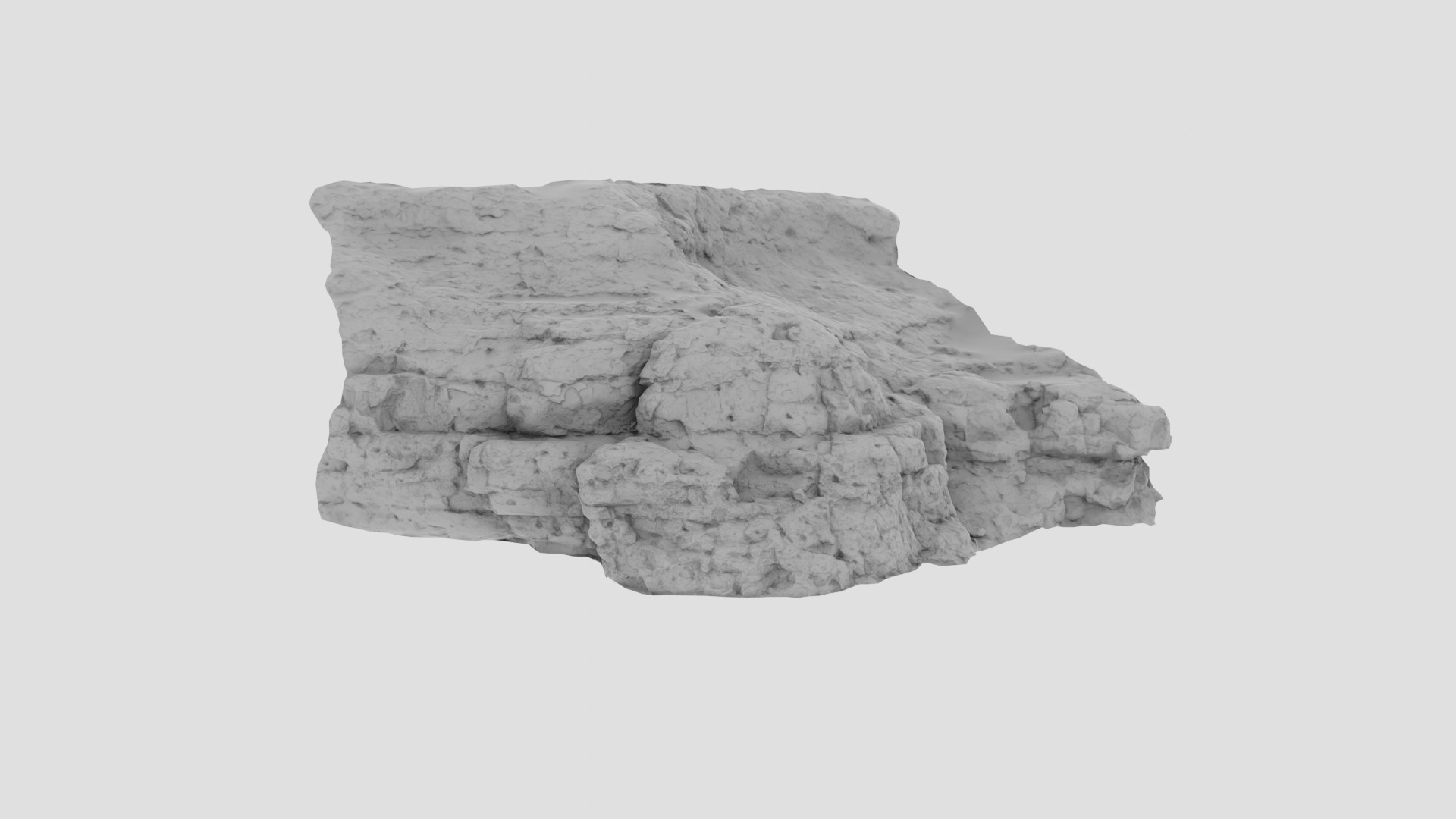Riverbed Canyon Cliff Scan 03 3D Model - TurboSquid 2051966
