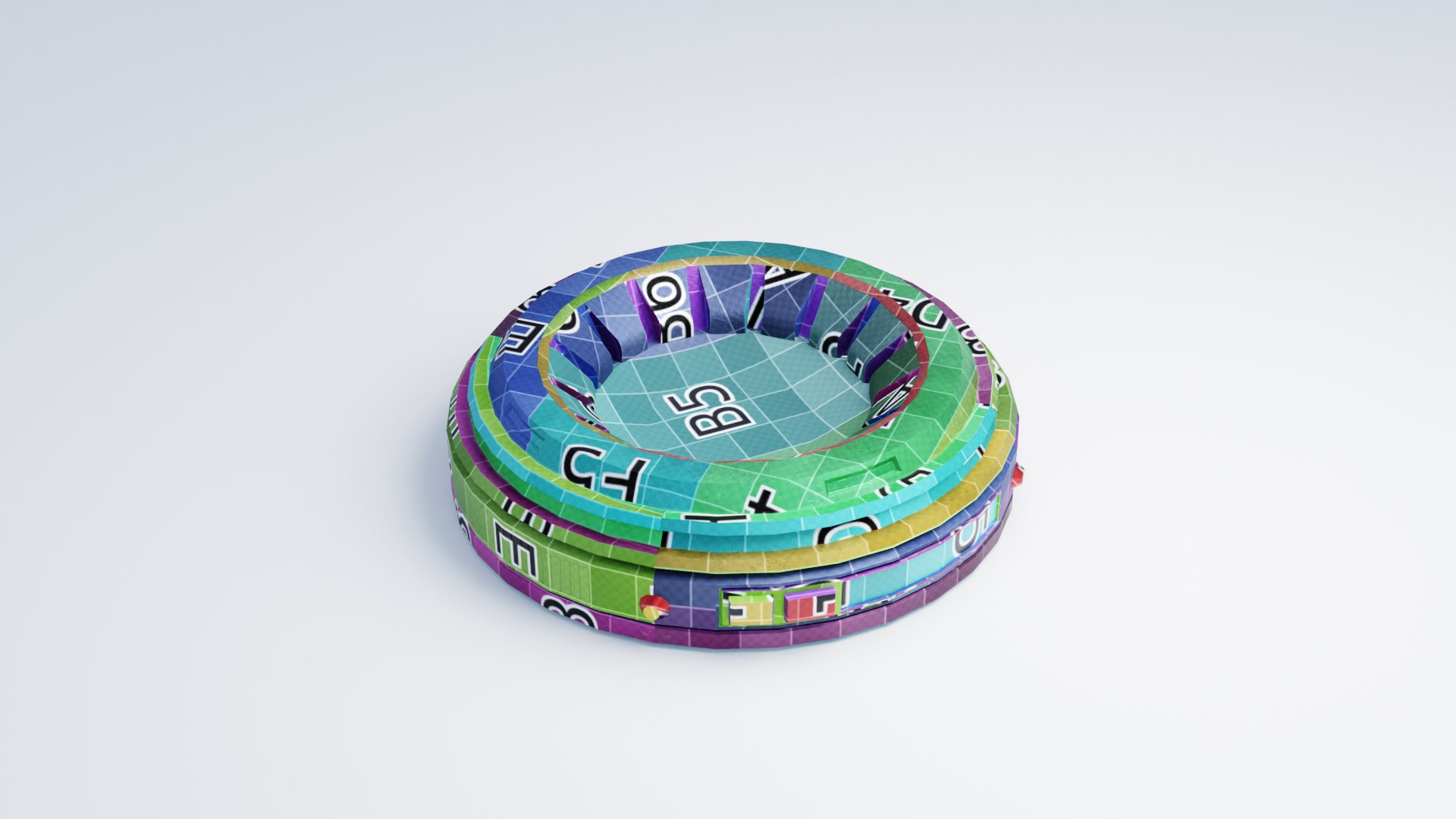 3D Hologram Puck 4K And 2K Model - TurboSquid 2059611