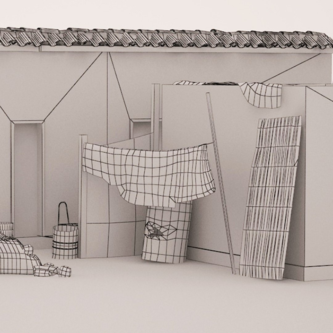 3d Favela Model