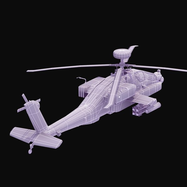 ah64d saraph israeli ah64 3d model
