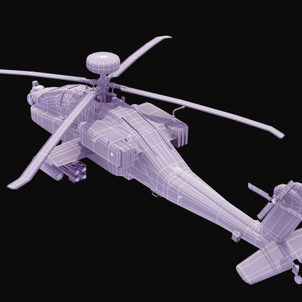 ah64d saraph israeli ah64 3d model