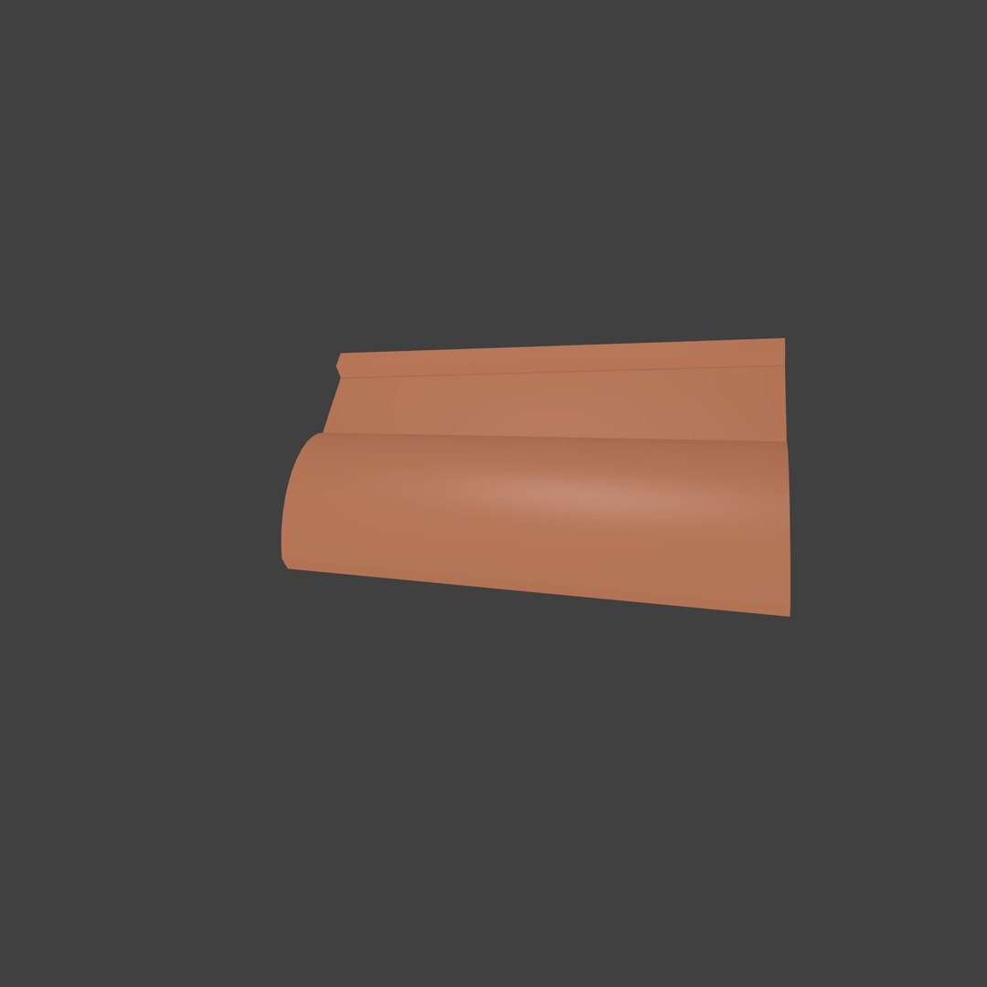 Roof Tile 3d Model