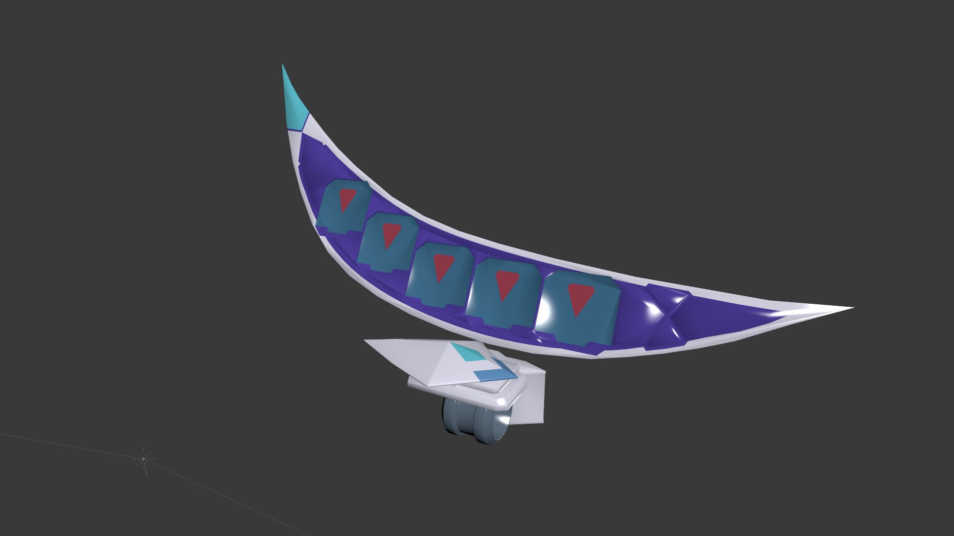 3D Kaito Tenjo Duel Disk Yugioh Zexal Low-poly 3D Model - TurboSquid ...