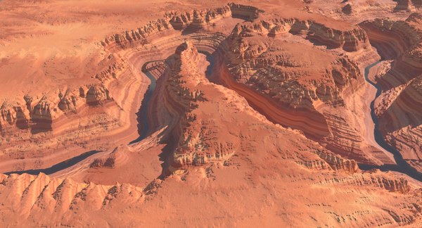 canyon environment 3d model