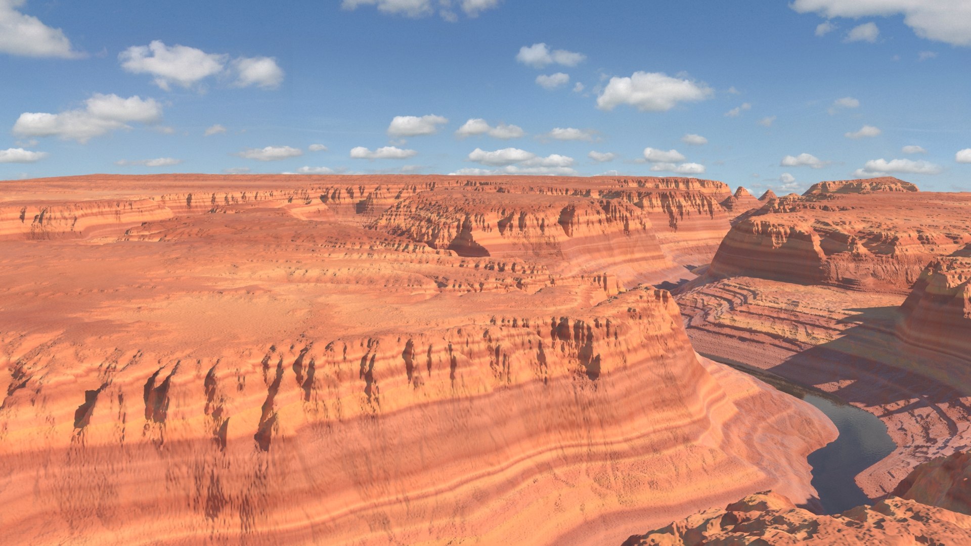 Canyon Environment 3d Model