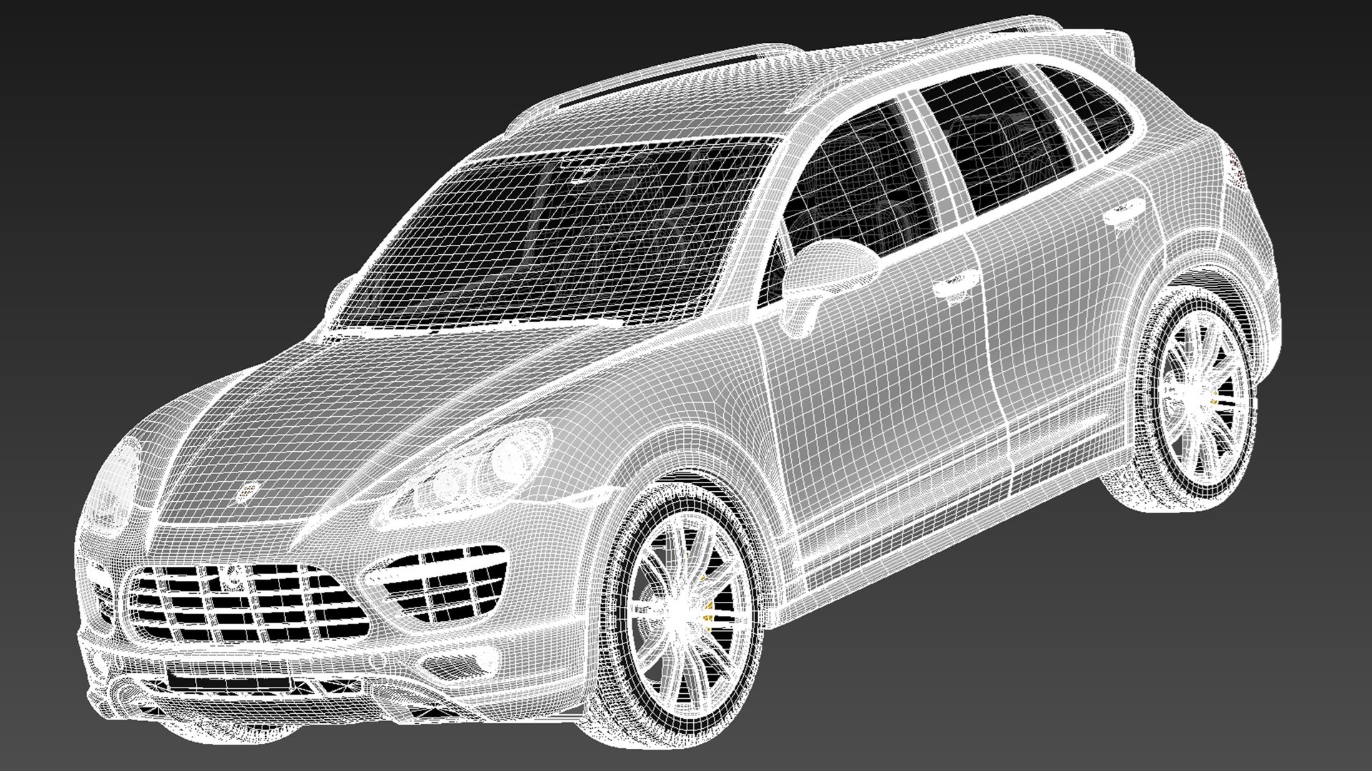 3d Model Porsche Cayenne 2013 Gts