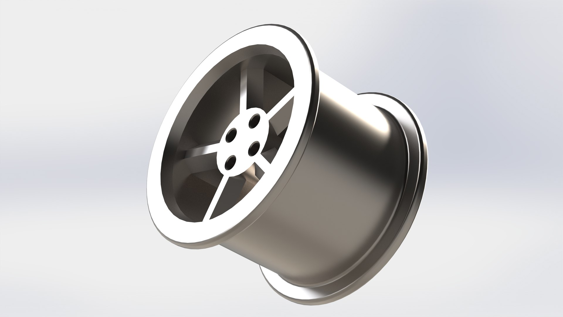 Titanium Alloy Wheel 3D - TurboSquid 1212764