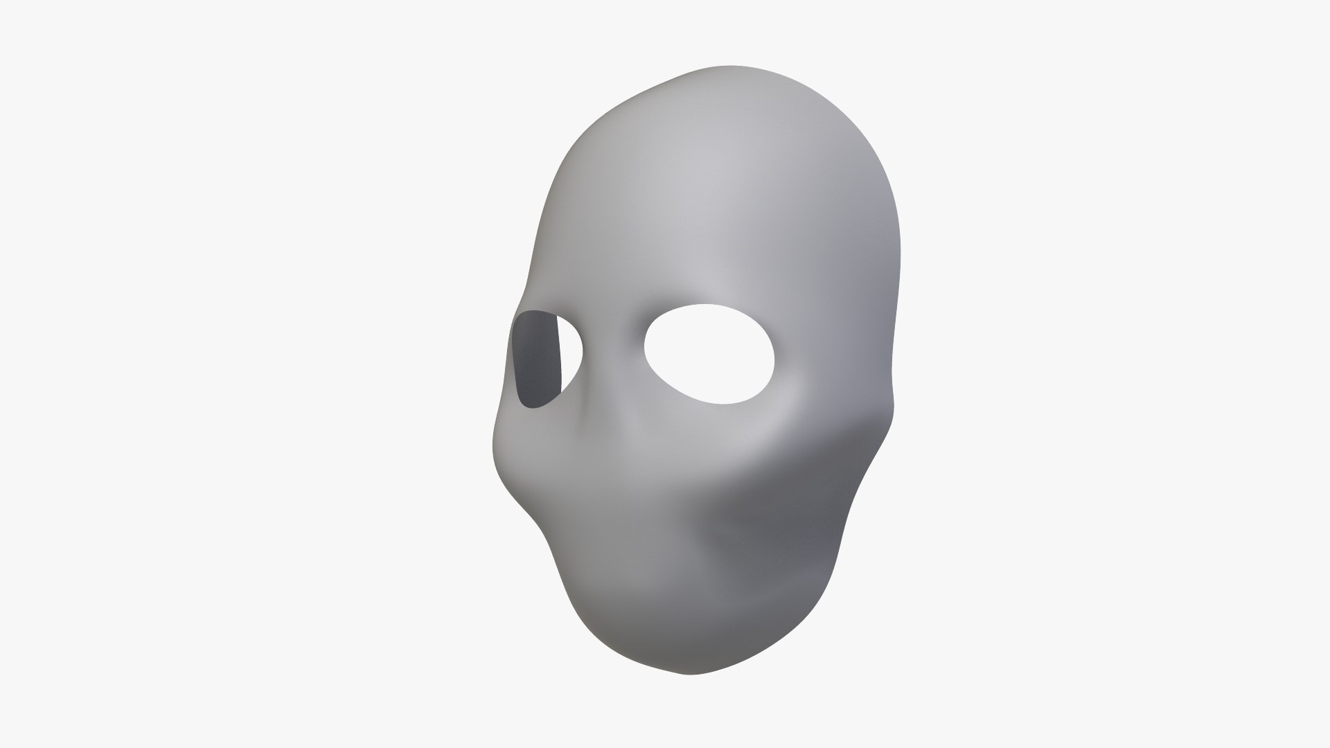 3D Calavera Mask Skeleton Model - TurboSquid 1454667