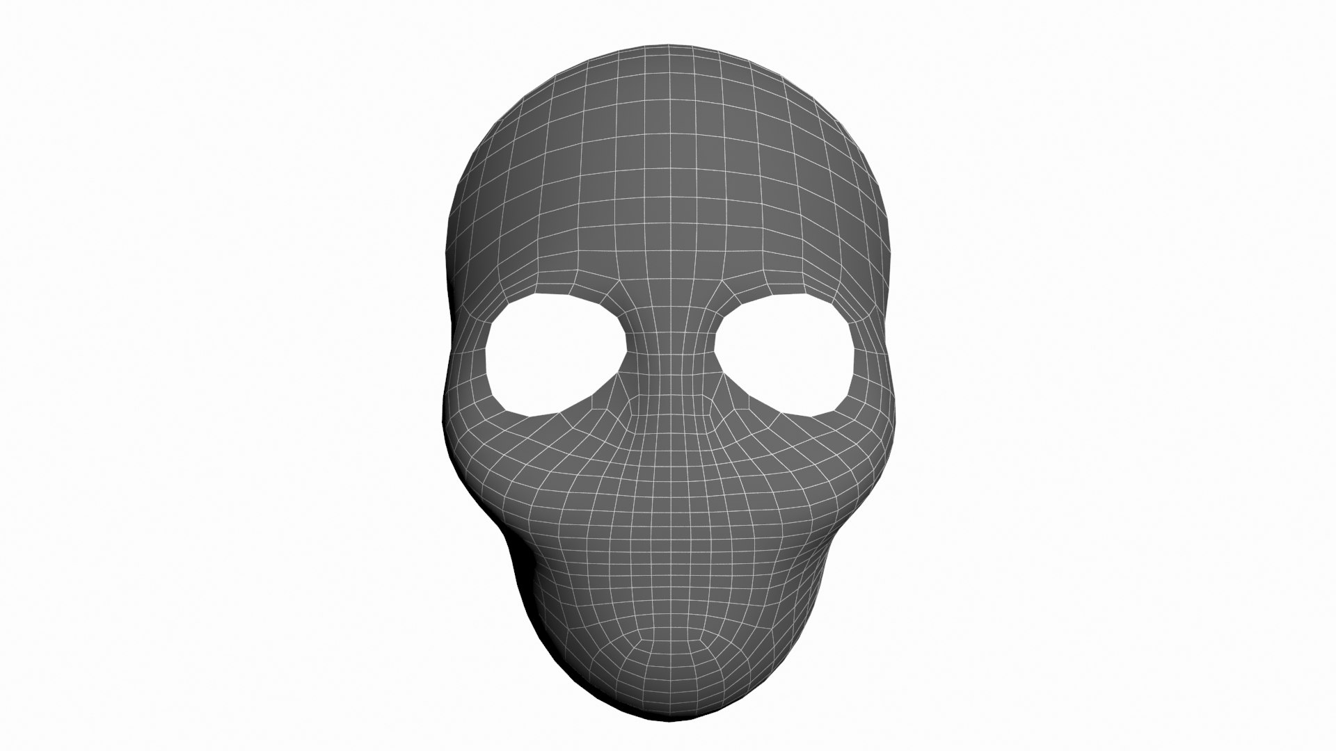 3D Calavera Mask Skeleton Model - TurboSquid 1454667