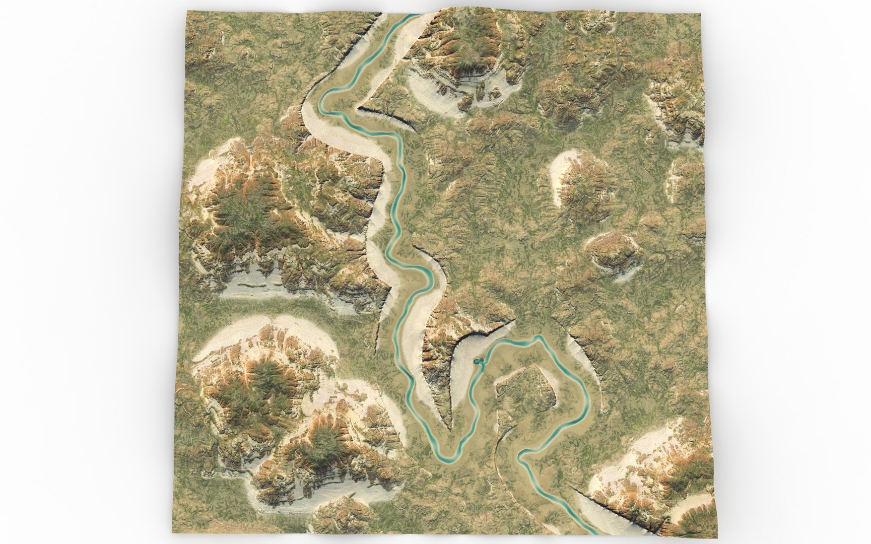 3D Games Terrain Maps - TurboSquid 1477547