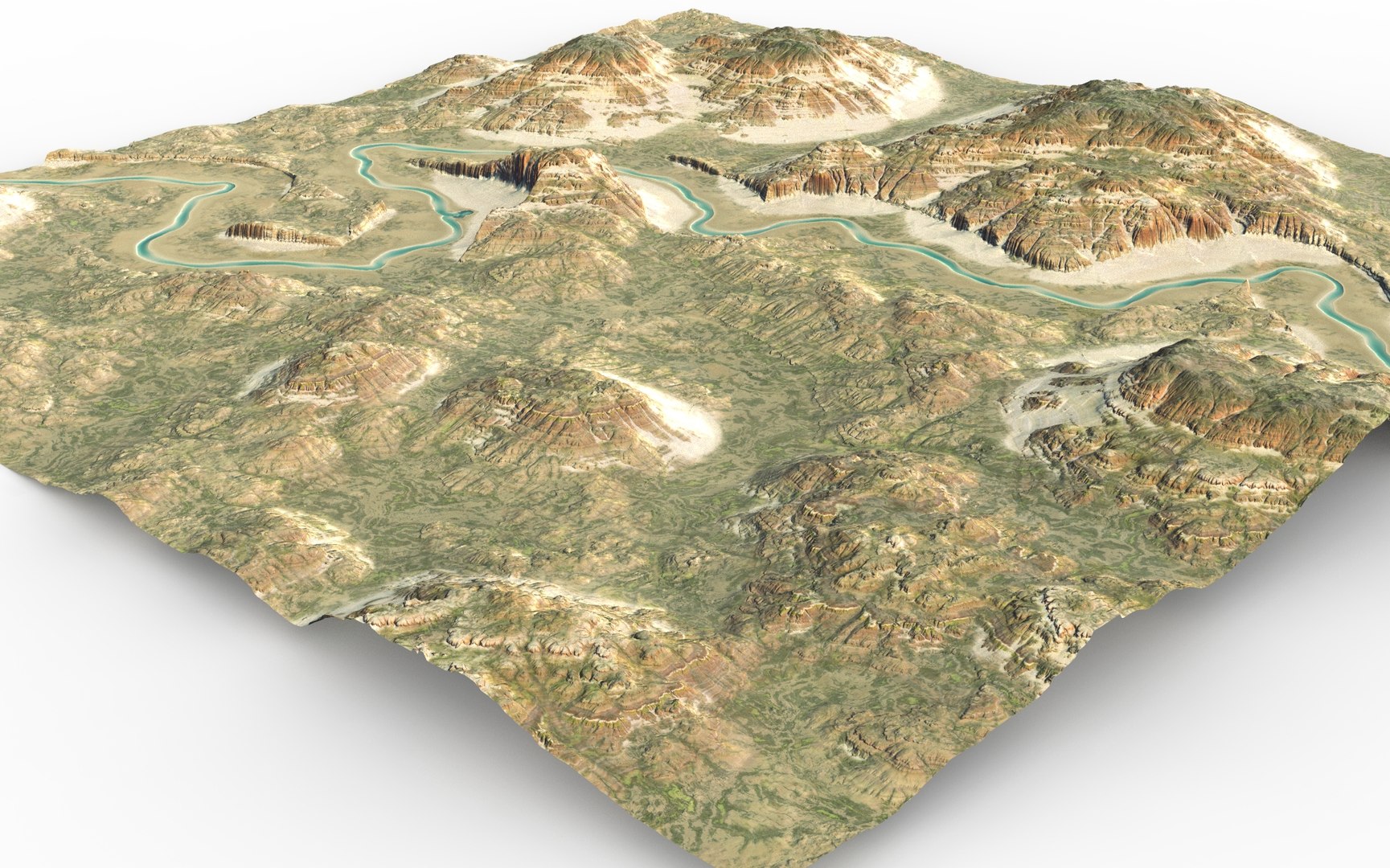 3D Games Terrain Maps - TurboSquid 1477547