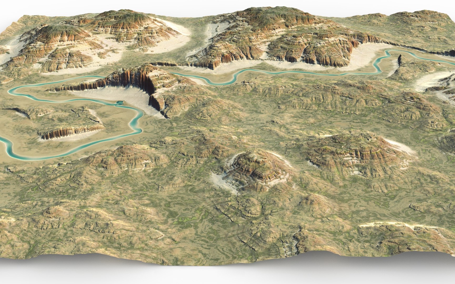 3D Games Terrain Maps - TurboSquid 1477547