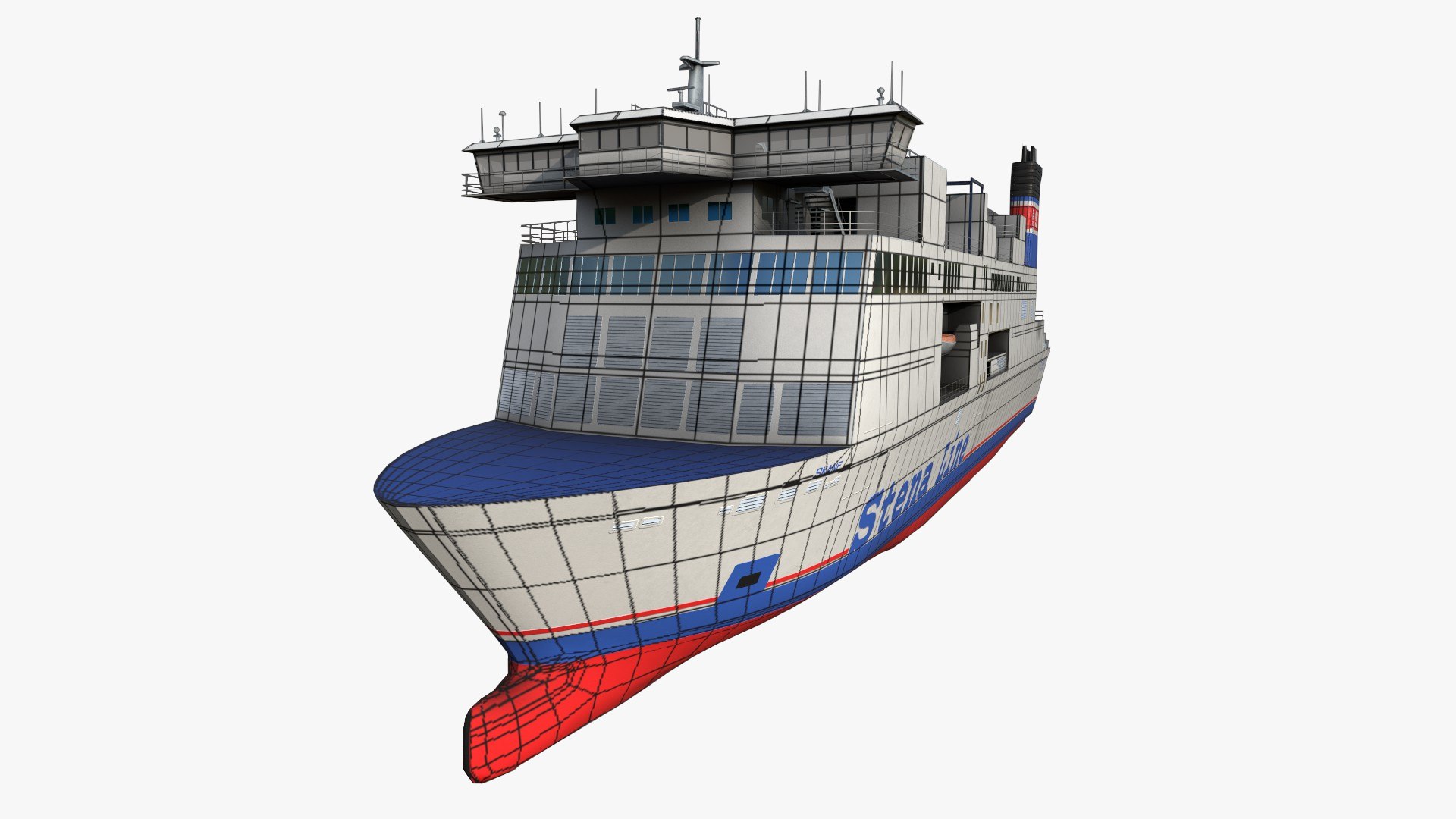 3D Roro Ferry - TurboSquid 2335744