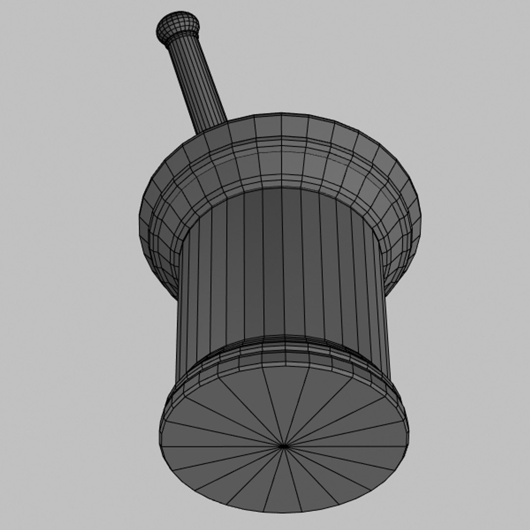 Mortar 3d Model