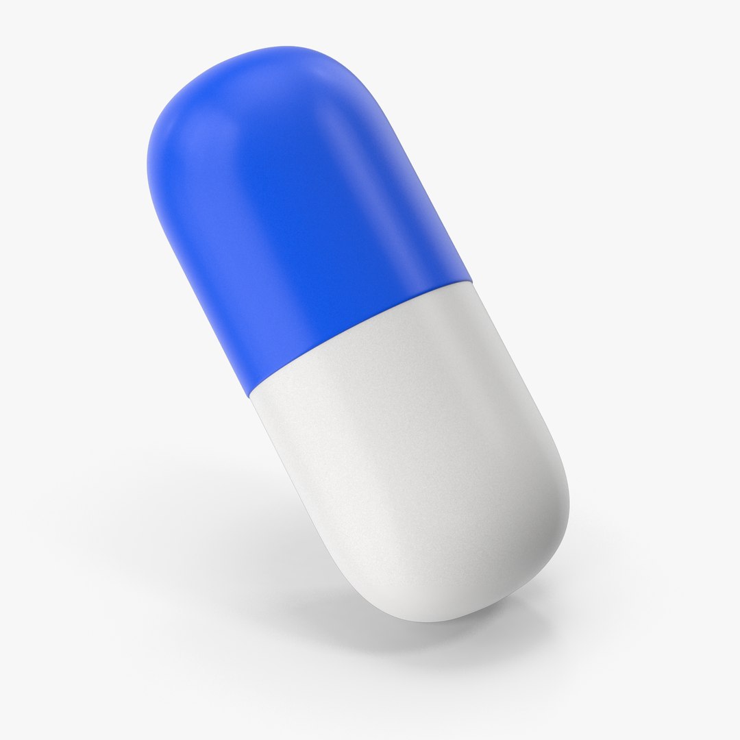 Pill Capsule 3D model - TurboSquid 1866389