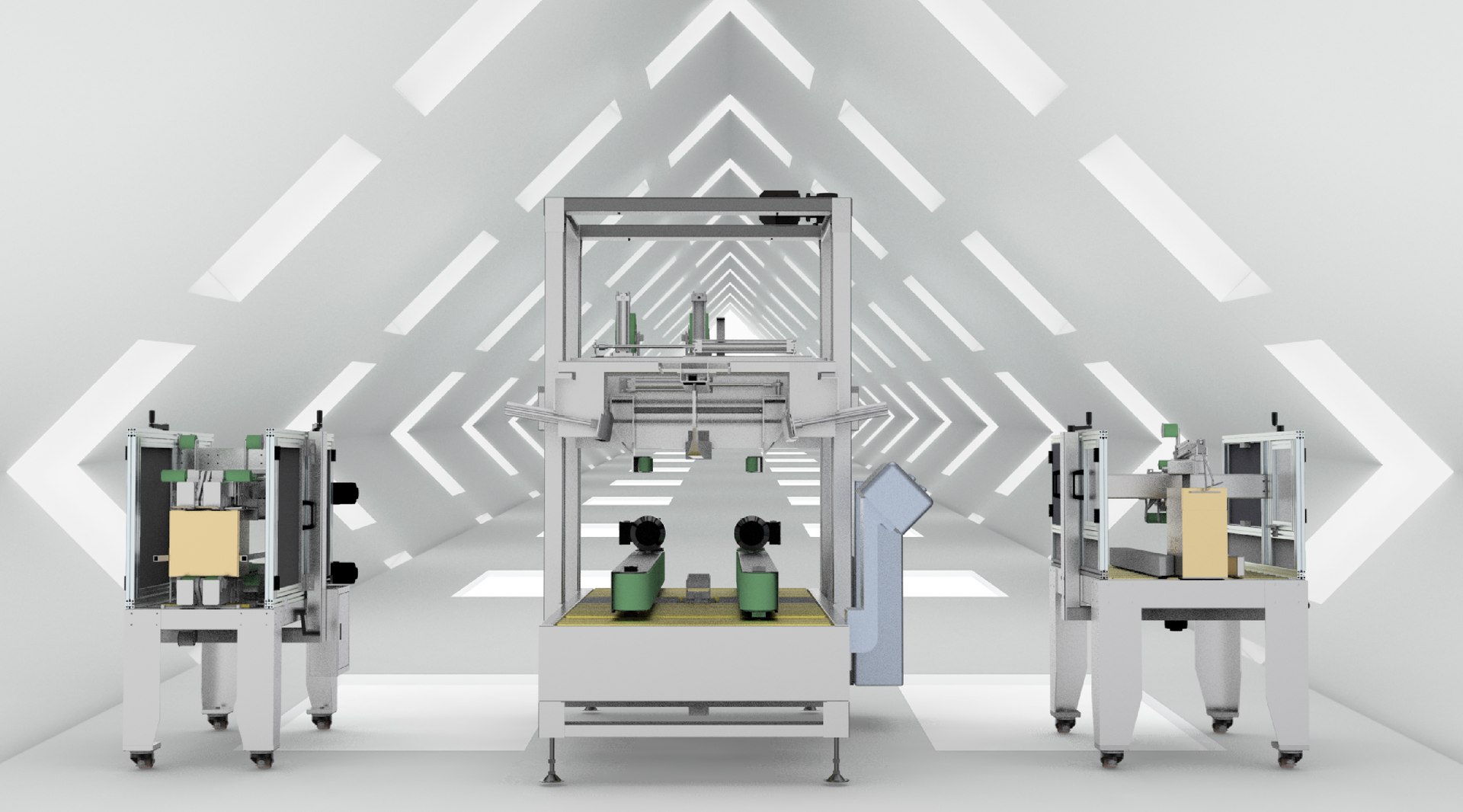 Box Sealing Machine Assembly 3D Model - TurboSquid 1818896