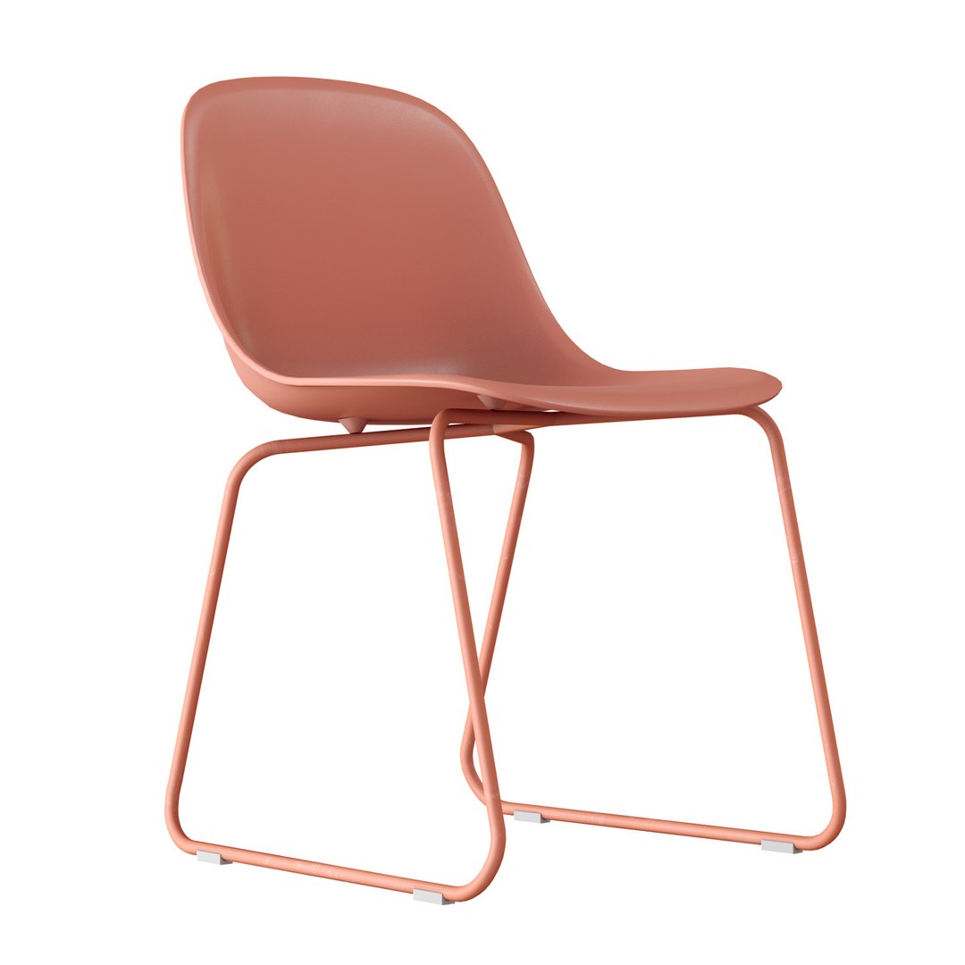 Muuto fiber sled 3D - TurboSquid 1385014