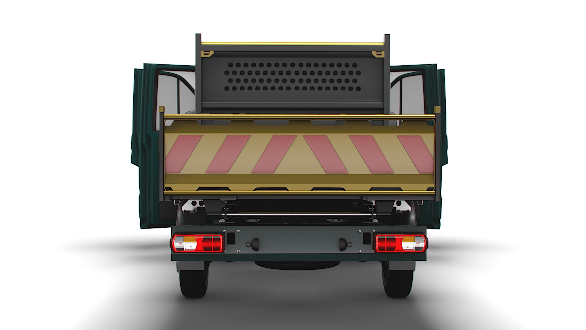 VW Crafter Double Cab Tipper HQ Interior 2023 3D - TurboSquid 2073431