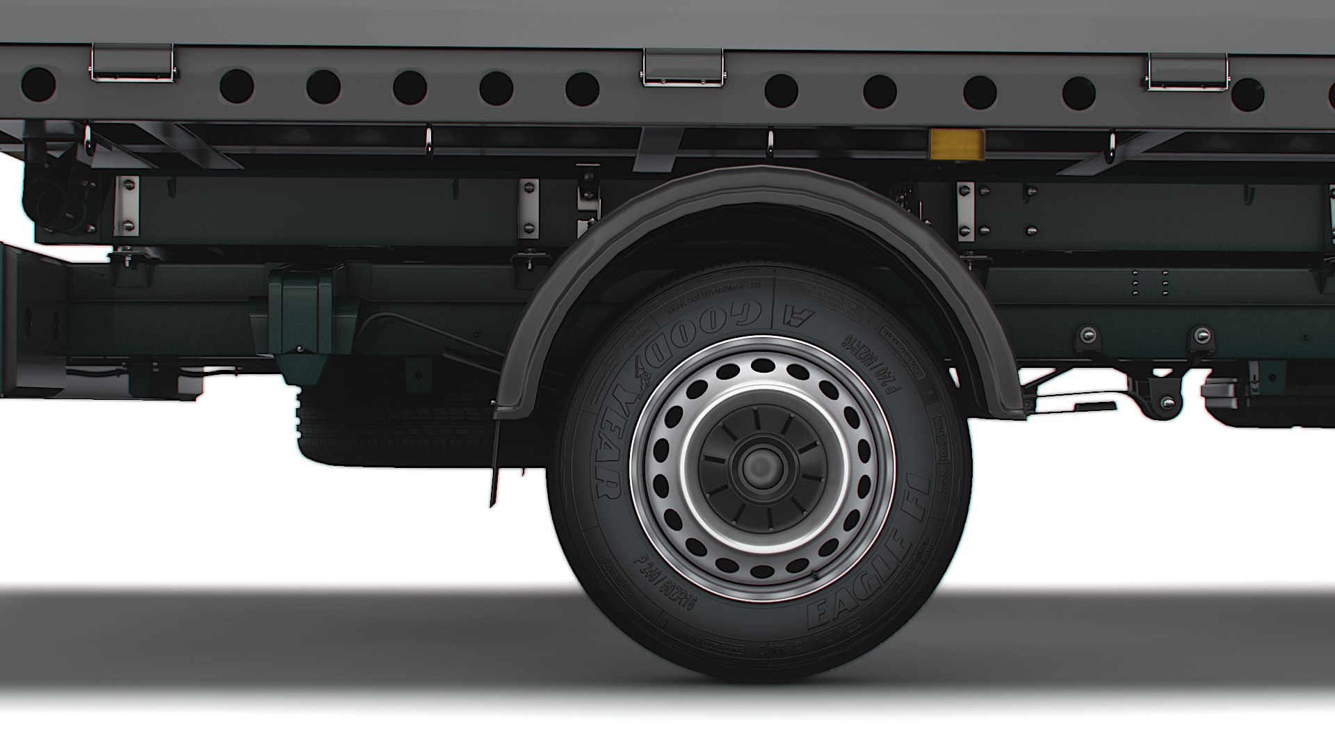 VW Crafter Double Cab Tipper HQ Interior 2023 3D - TurboSquid 2073431