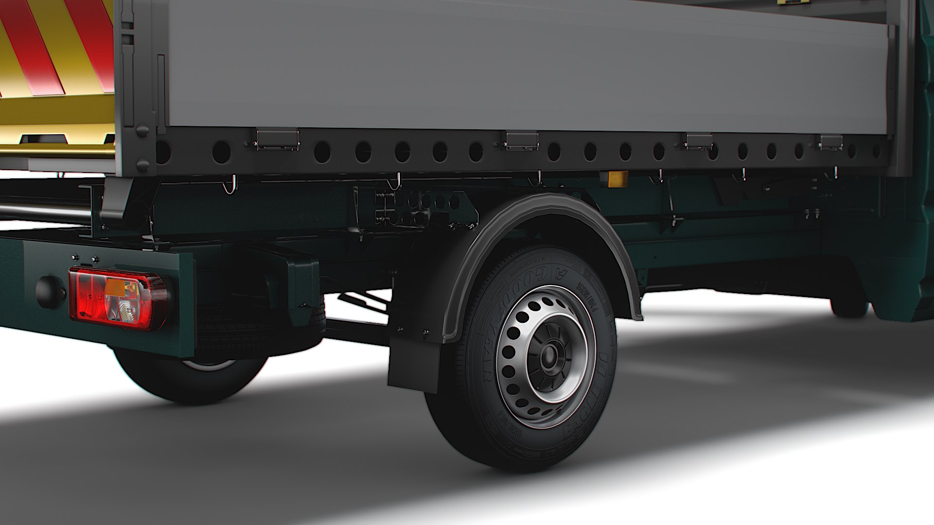 VW Crafter Double Cab Tipper HQ Interior 2023 3D - TurboSquid 2073431