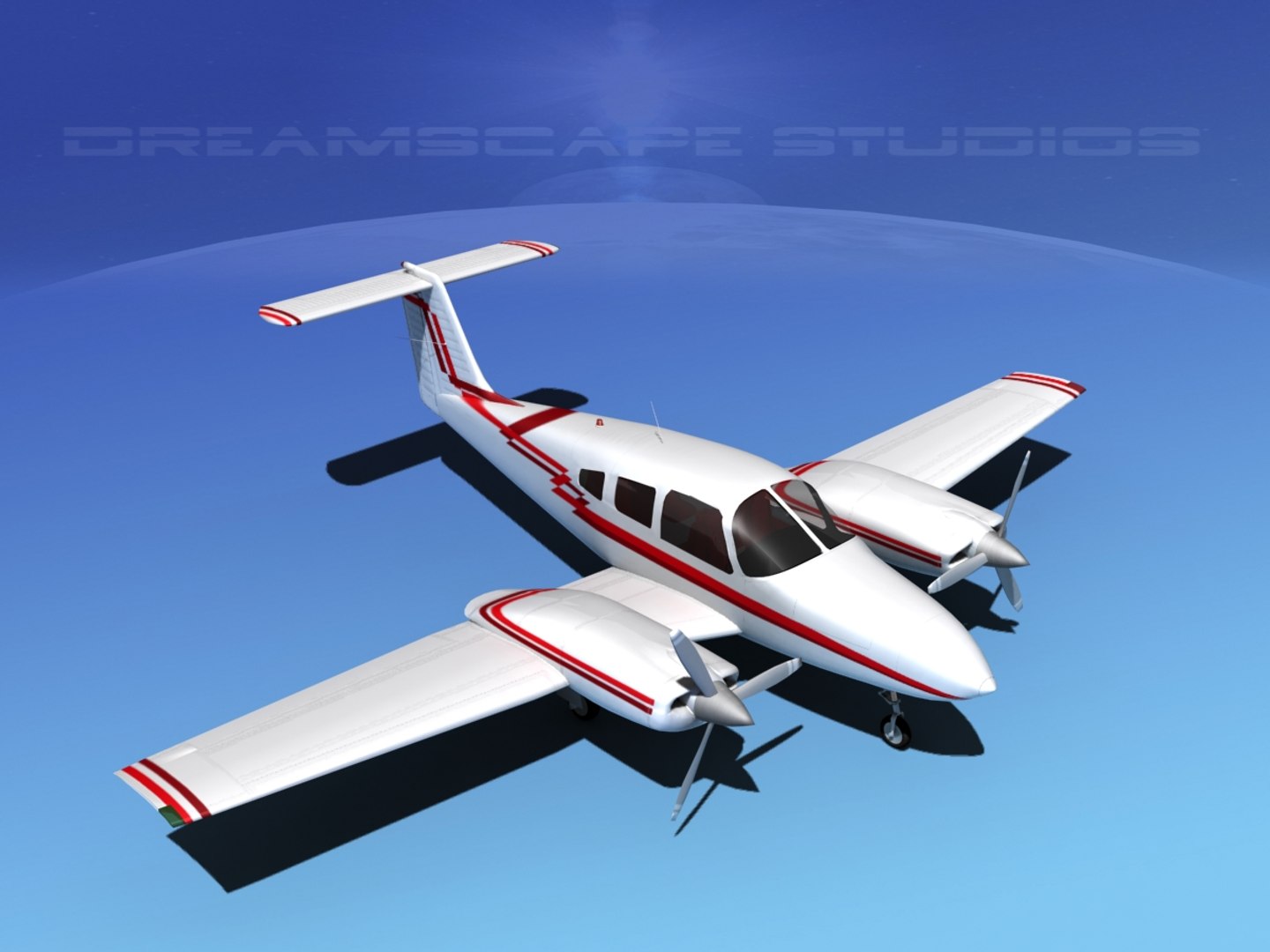 3d Model Piper Seminole