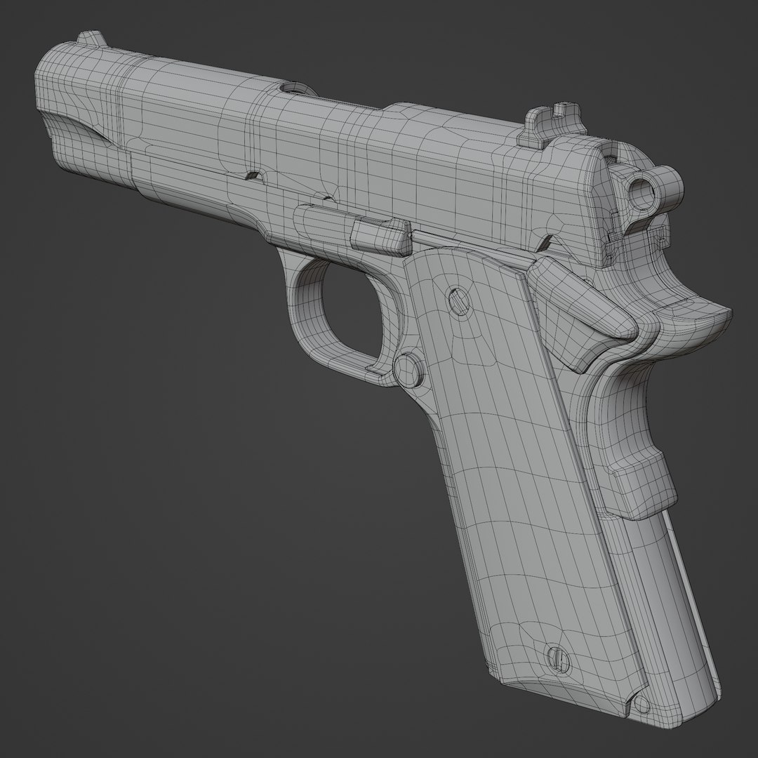 Colt 1911 3D Model - TurboSquid 1700751
