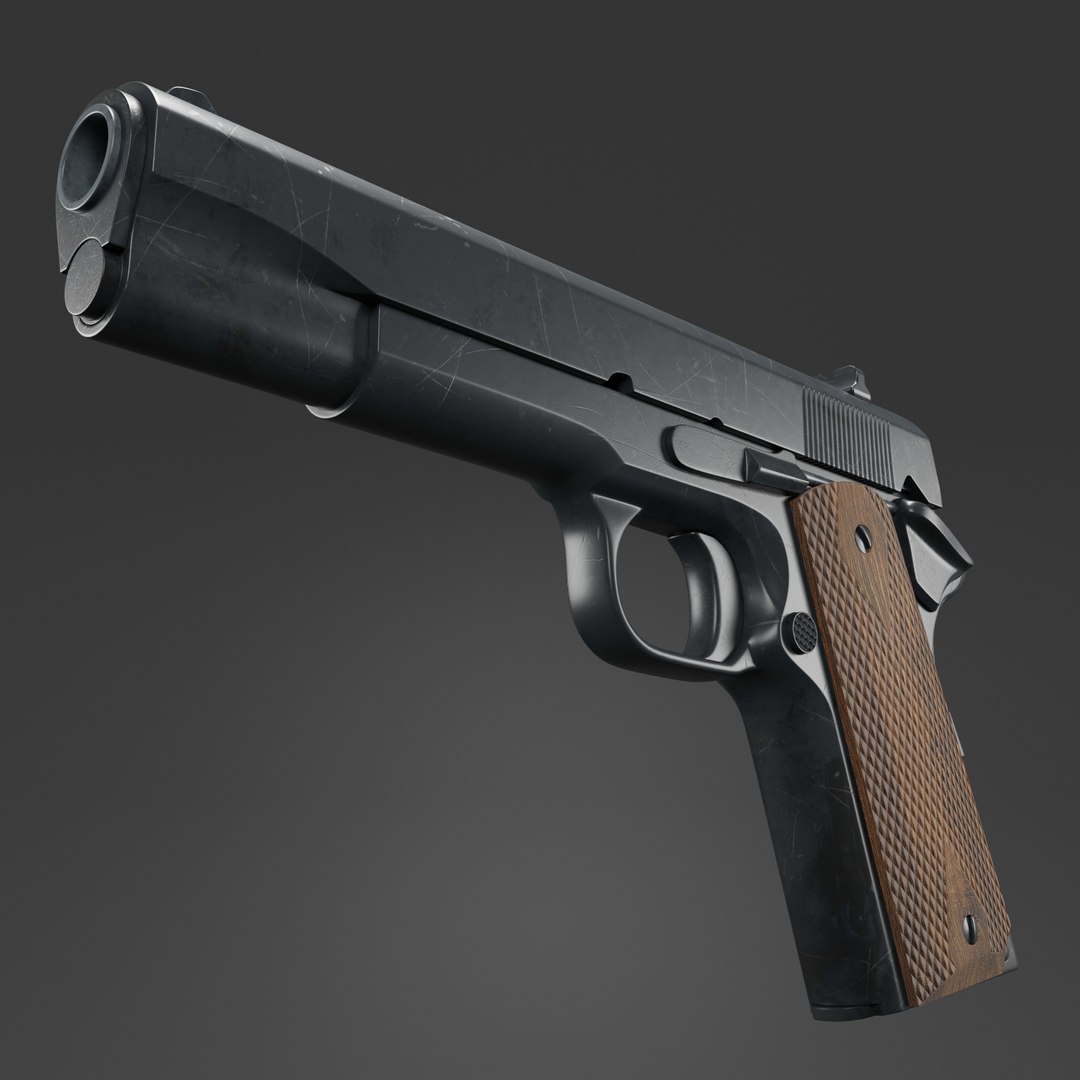 Colt 1911 3D model - TurboSquid 1700751