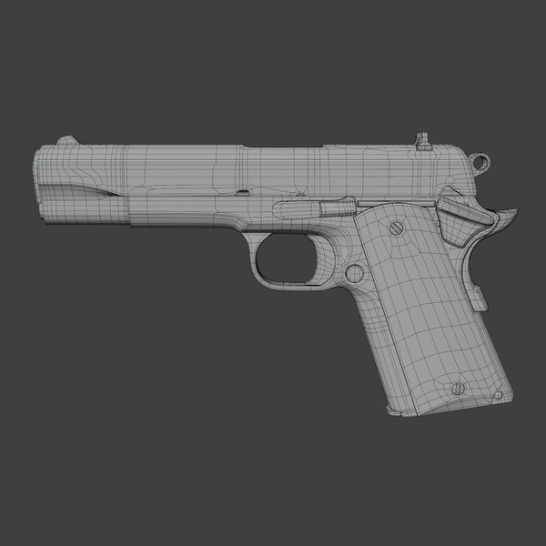 Colt 1911 3D model - TurboSquid 1700751