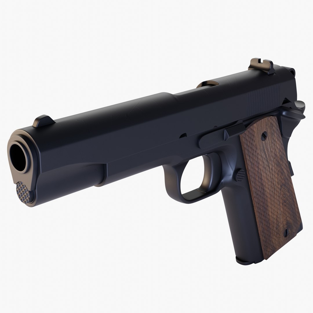 Colt 1911 3D Model - TurboSquid 1700751
