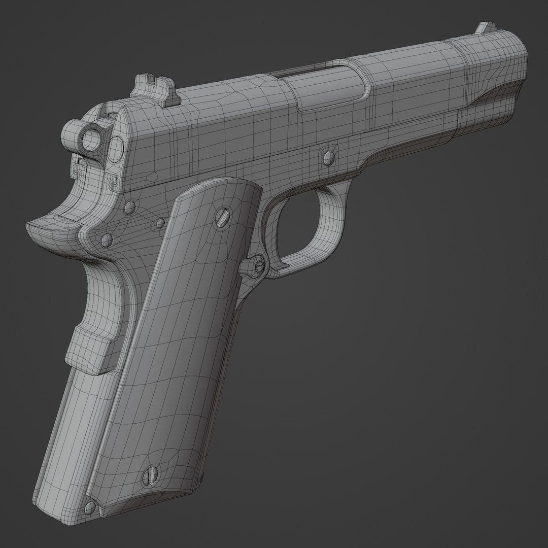 Colt 1911 3D Model - TurboSquid 1700751