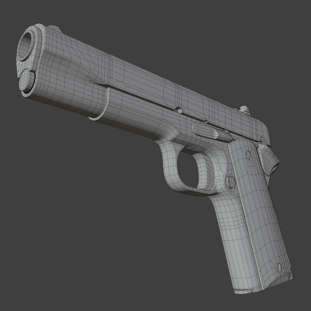Colt 1911 3D model - TurboSquid 1700751