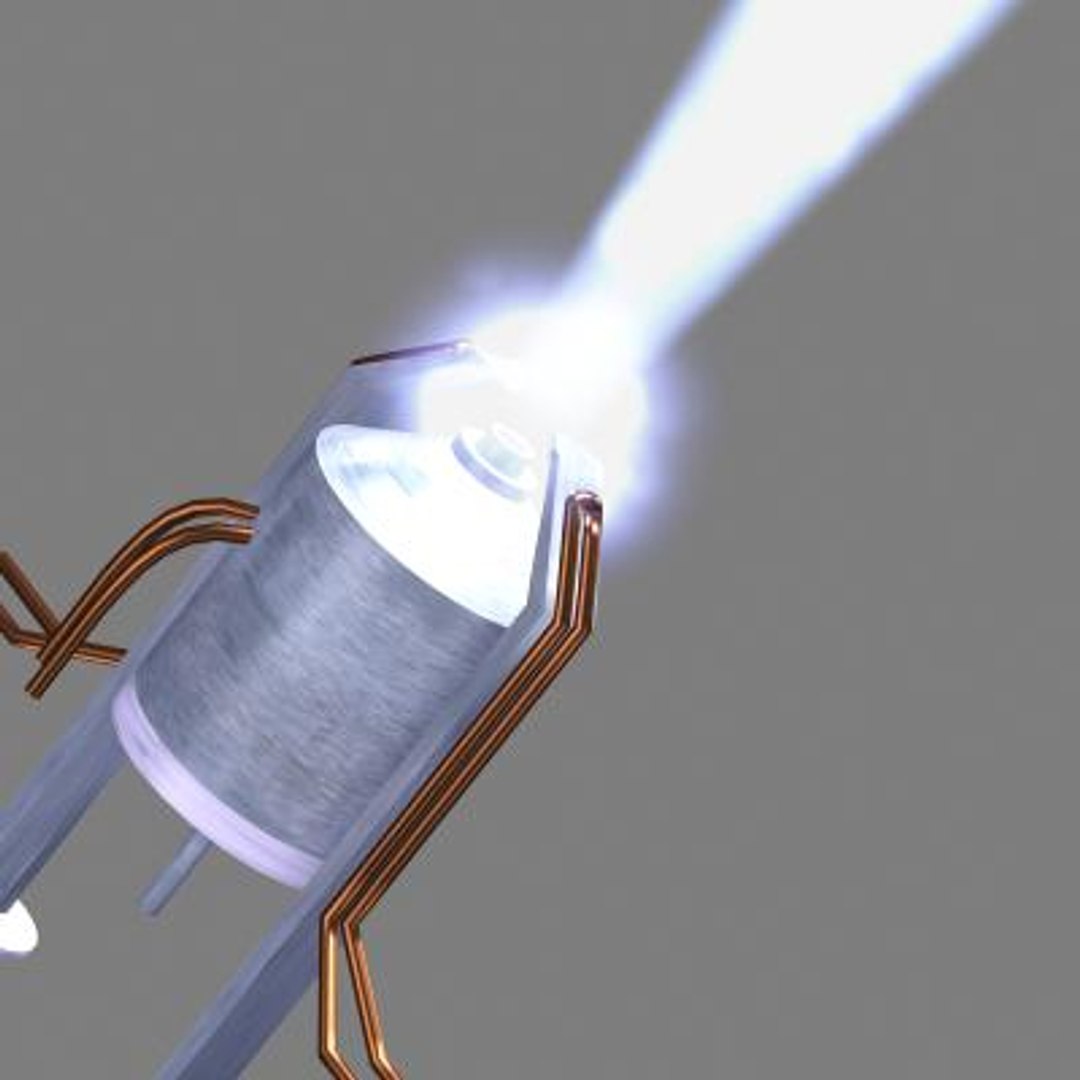 3d Model Plasma Magnetron