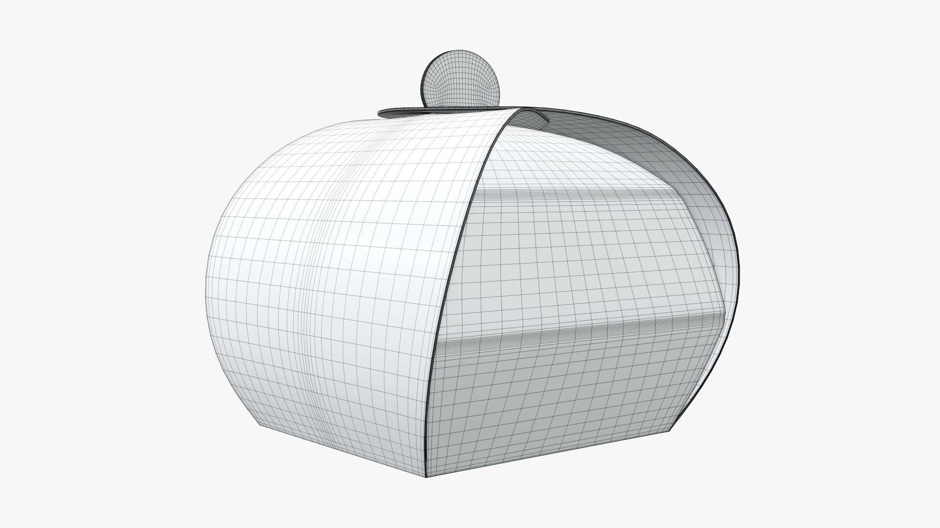 3D Model Truffle Tote Box - TurboSquid 1545998