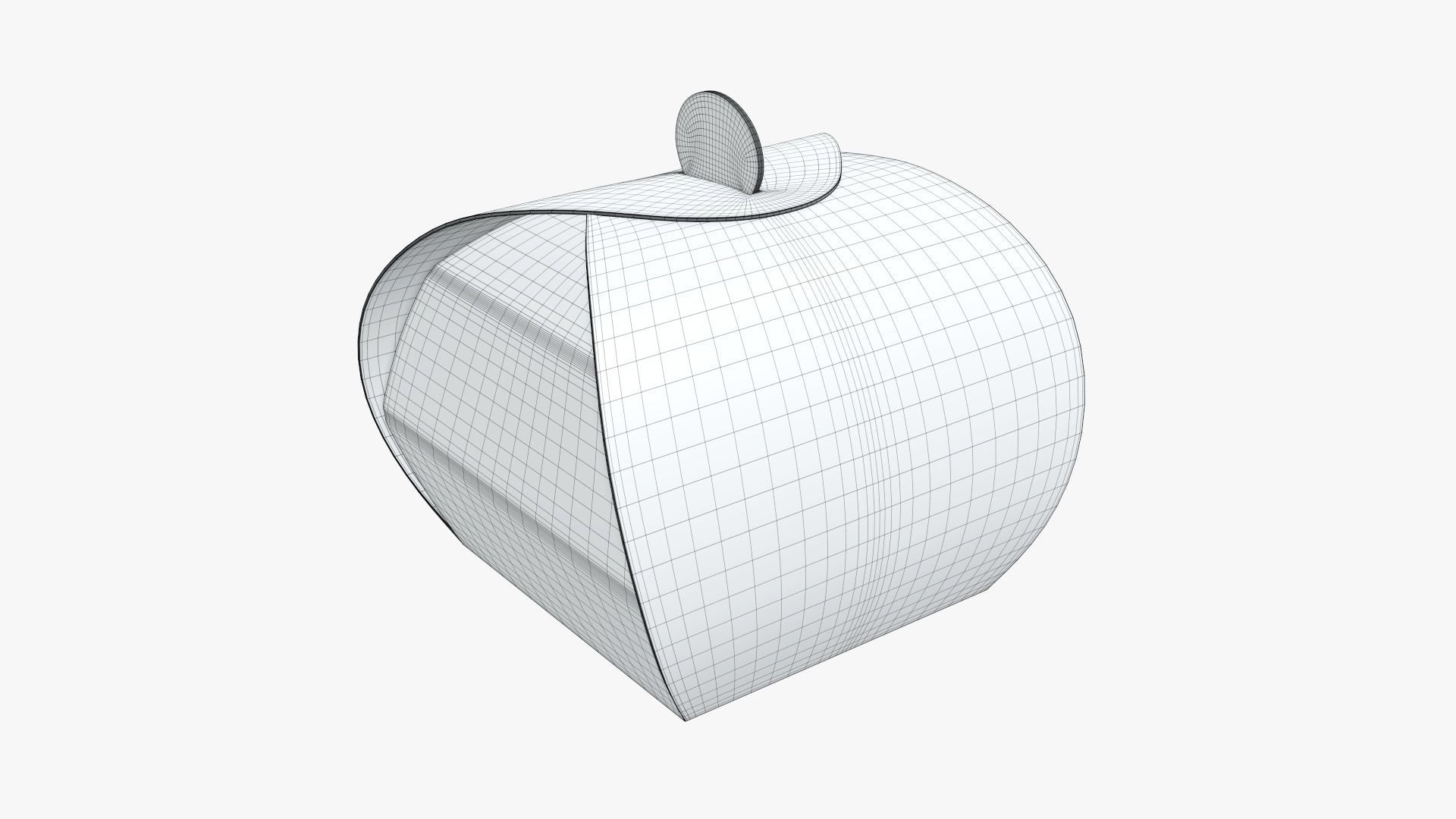 3D Model Truffle Tote Box - TurboSquid 1545998