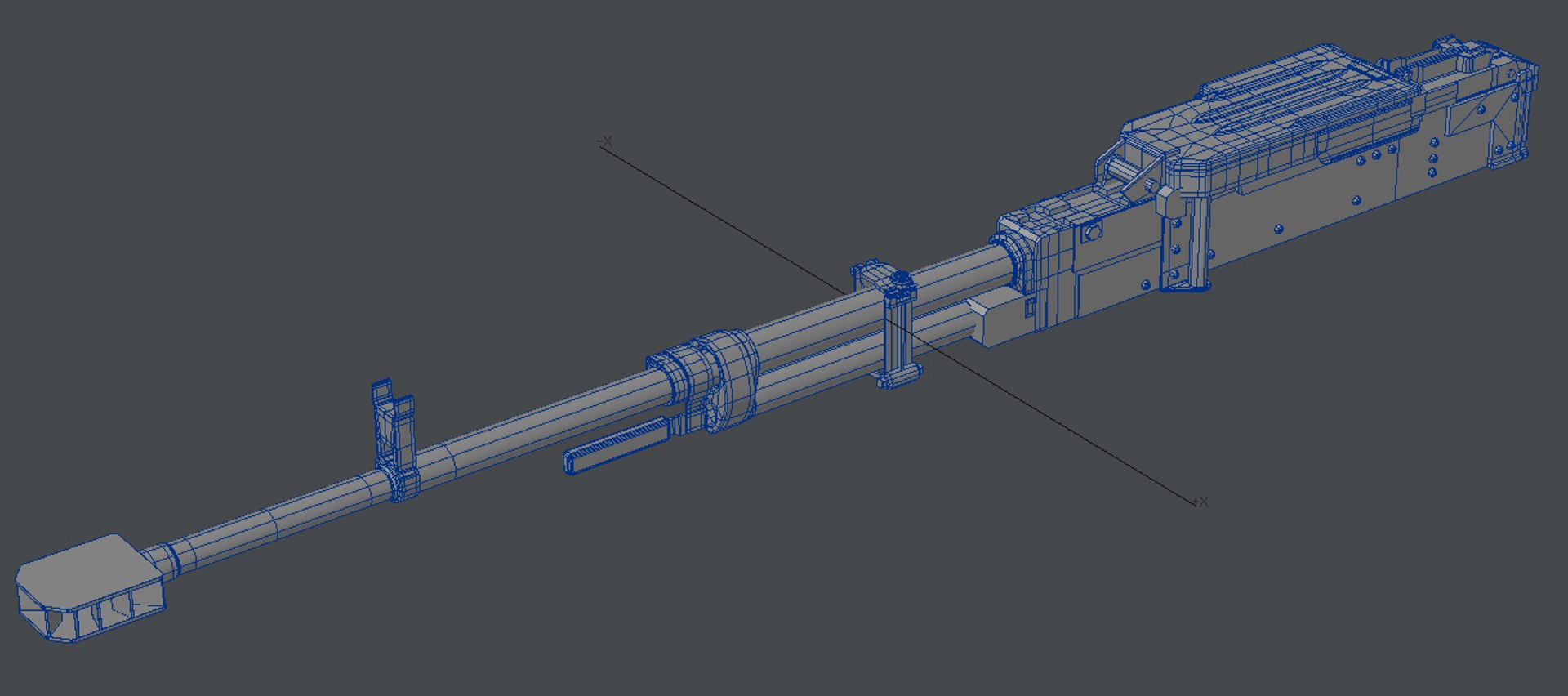Gun 3d Model
