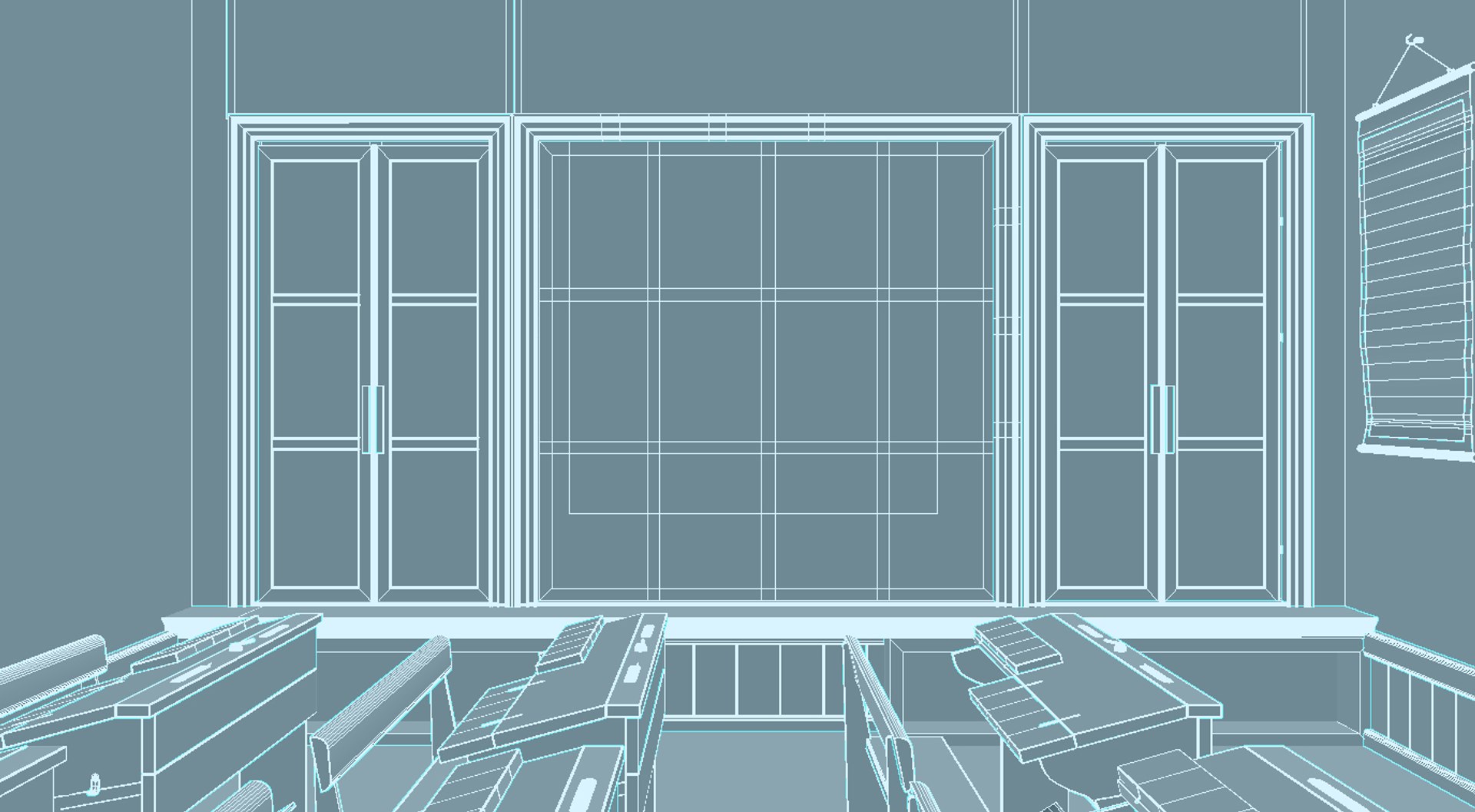 3D Classroom Class Room Model - TurboSquid 1534735