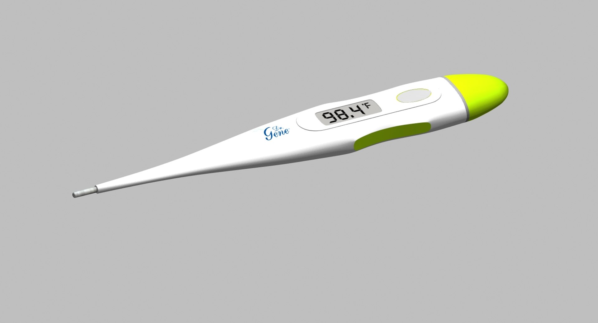 Digital thermometer 3D model - TurboSquid 1254835