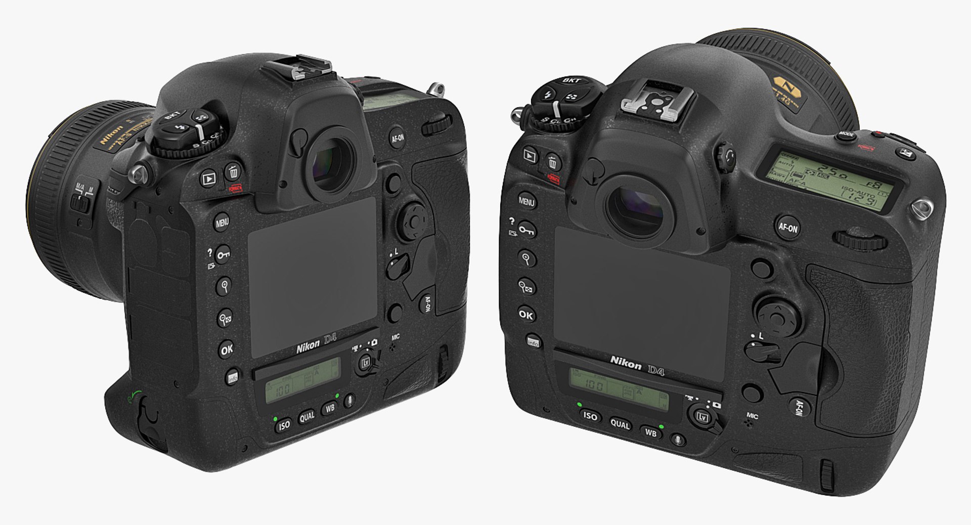 3D Nikon D4 - TurboSquid 1245519