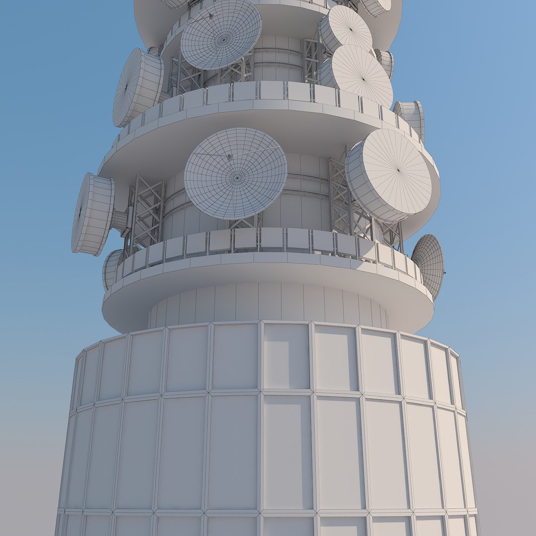 Bt tower 3D model - TurboSquid 1213111