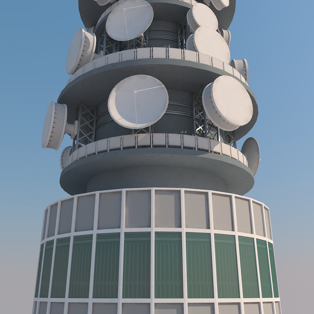 Bt Tower 3D Model - TurboSquid 1213111