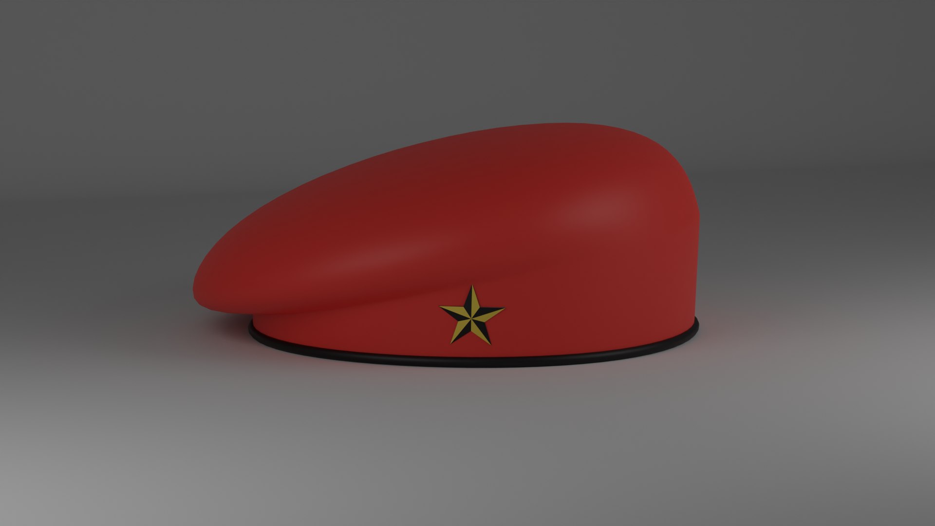 3D Beret-Soldier Hat - TurboSquid 1973509